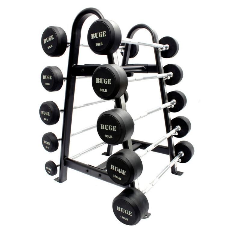 BUGE Fixed Barbell Rack | Best Used Gym Equipment