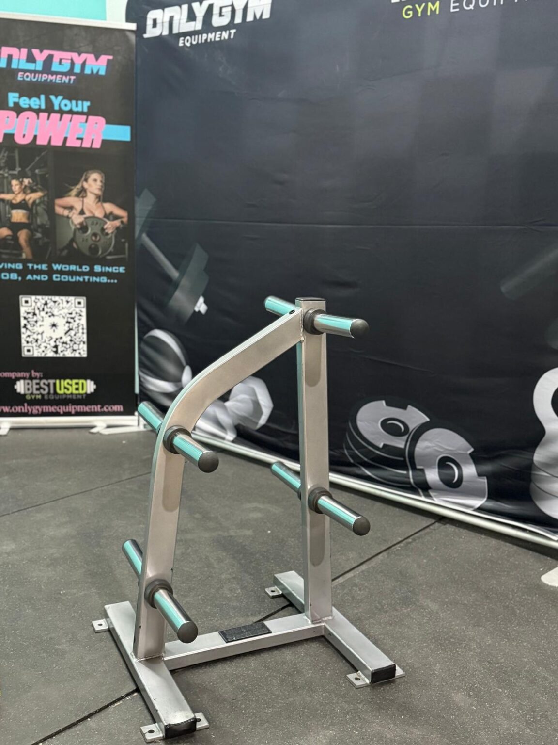 Hammer Strength Olympic Plate Holder | Best Used Gym Equipment