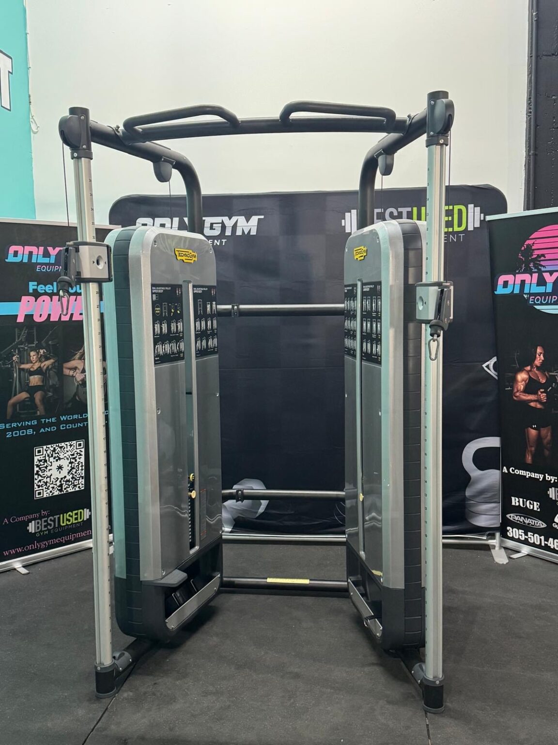 TECHNOGYM Dual Adjustable Pulley /Multifunctional | Best Used Gym Equipment