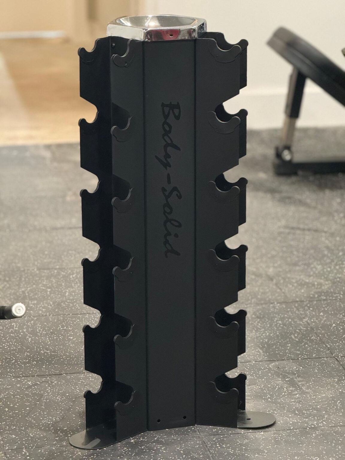 Body Solid Dumbbell Rack Tower | Best Used Gym Equipment