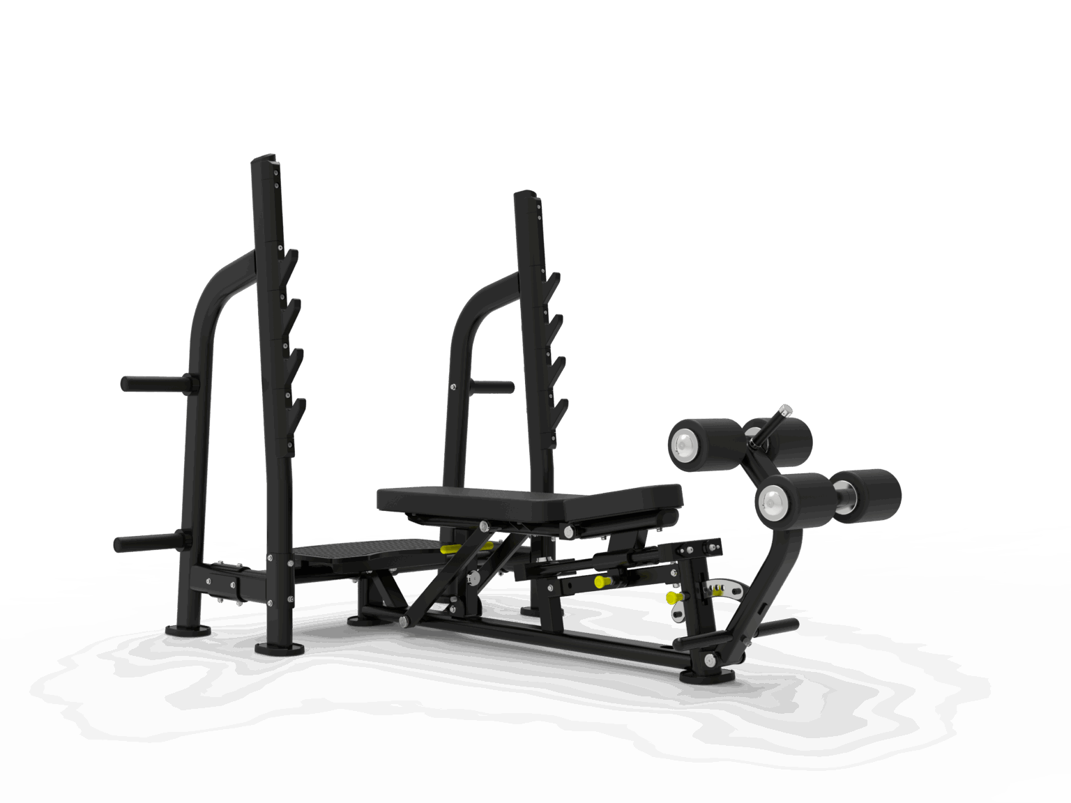 BUGE ITF8201 3-WAY Adjustable Olympic Bench | Best Used Gym Equipment