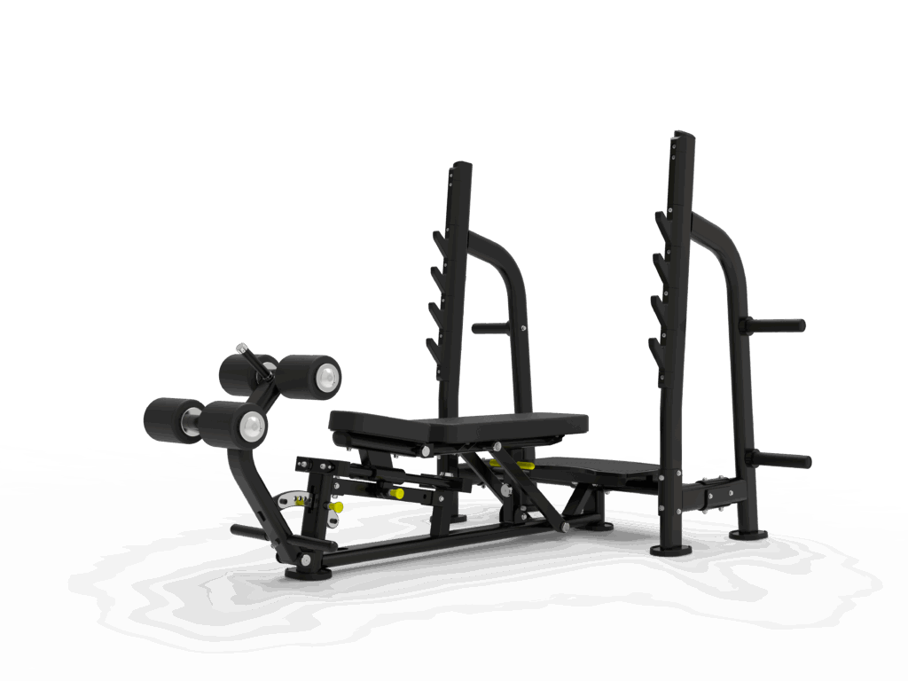 BUGE ITF8201 3-WAY Adjustable Olympic Bench | Best Used Gym Equipment